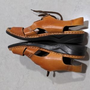 Reiker | Shoes | Rieker Anti Stress Golden Brown Leather Sandals | Poshmark